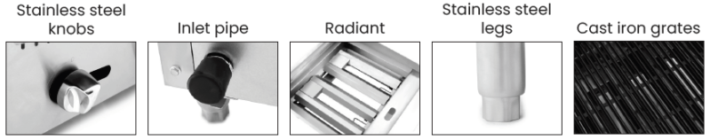 24’’ Commercial Countertop Radiant Broilers | MCK Equipment