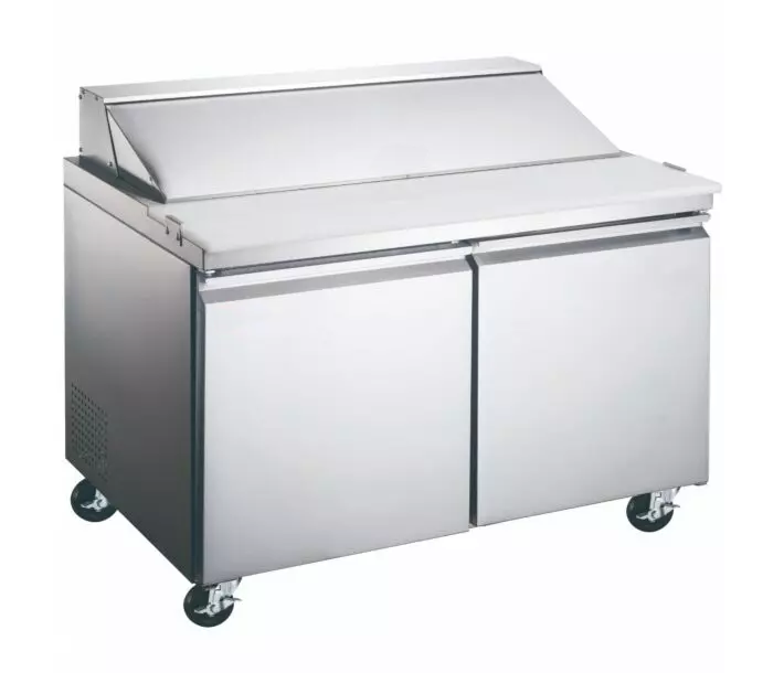Double Door 48" Saladette (Salad Prep Table) | MCK Equipment