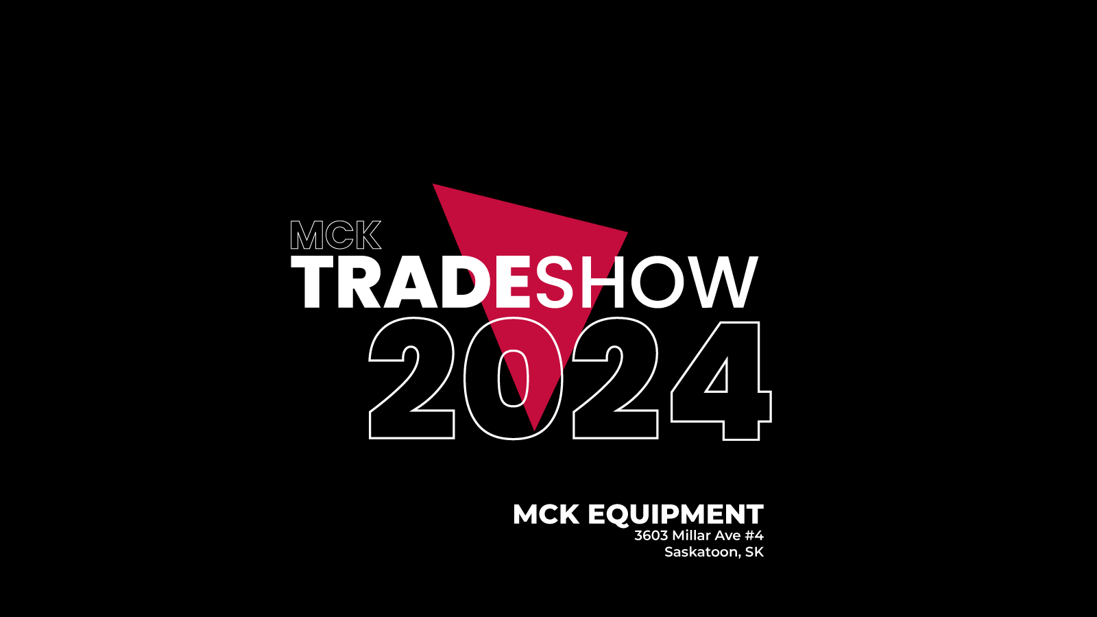 MCK Trade Show 2024 | MCK Equipment