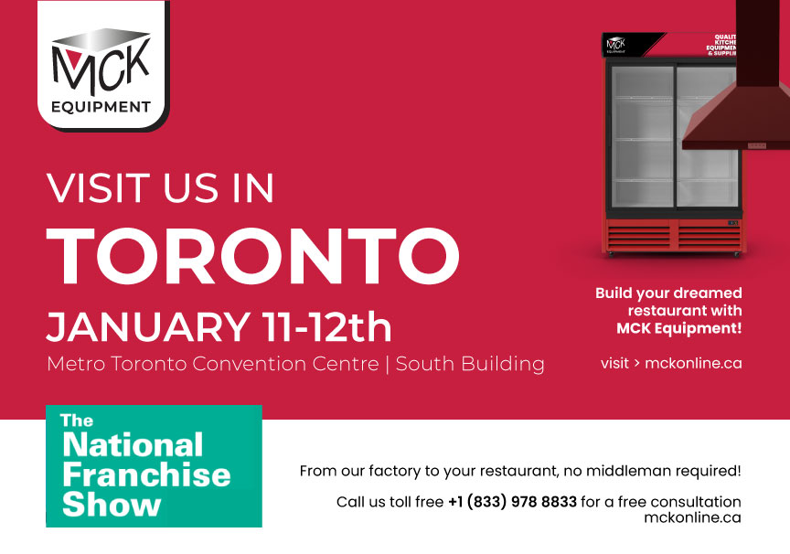 MCK Equipment at the National Franchise Show in Toronto - MCK Equipment